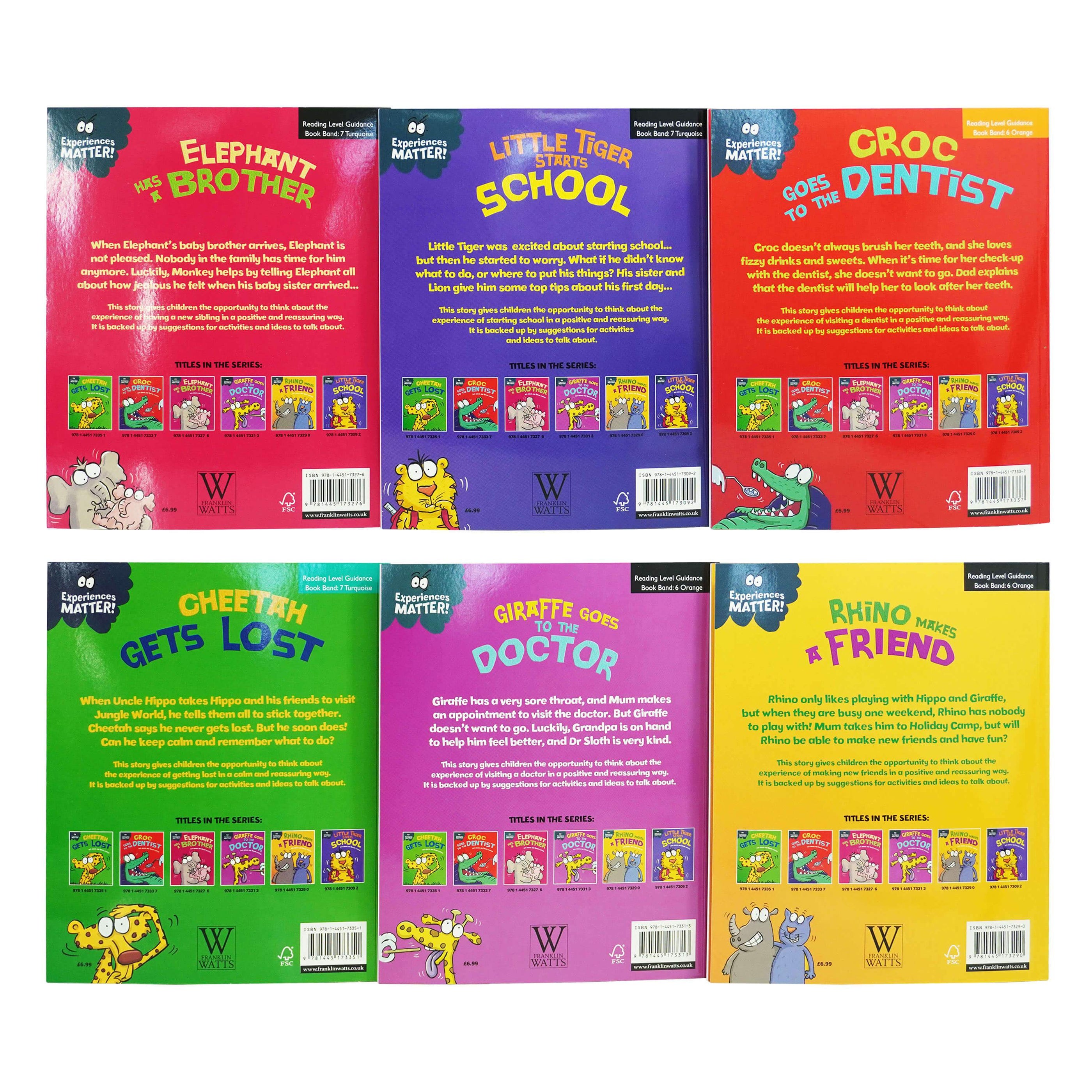 Sue Graves Experiences Matter Collection 6 Books Set - Ages 3-5 - Pape ...
