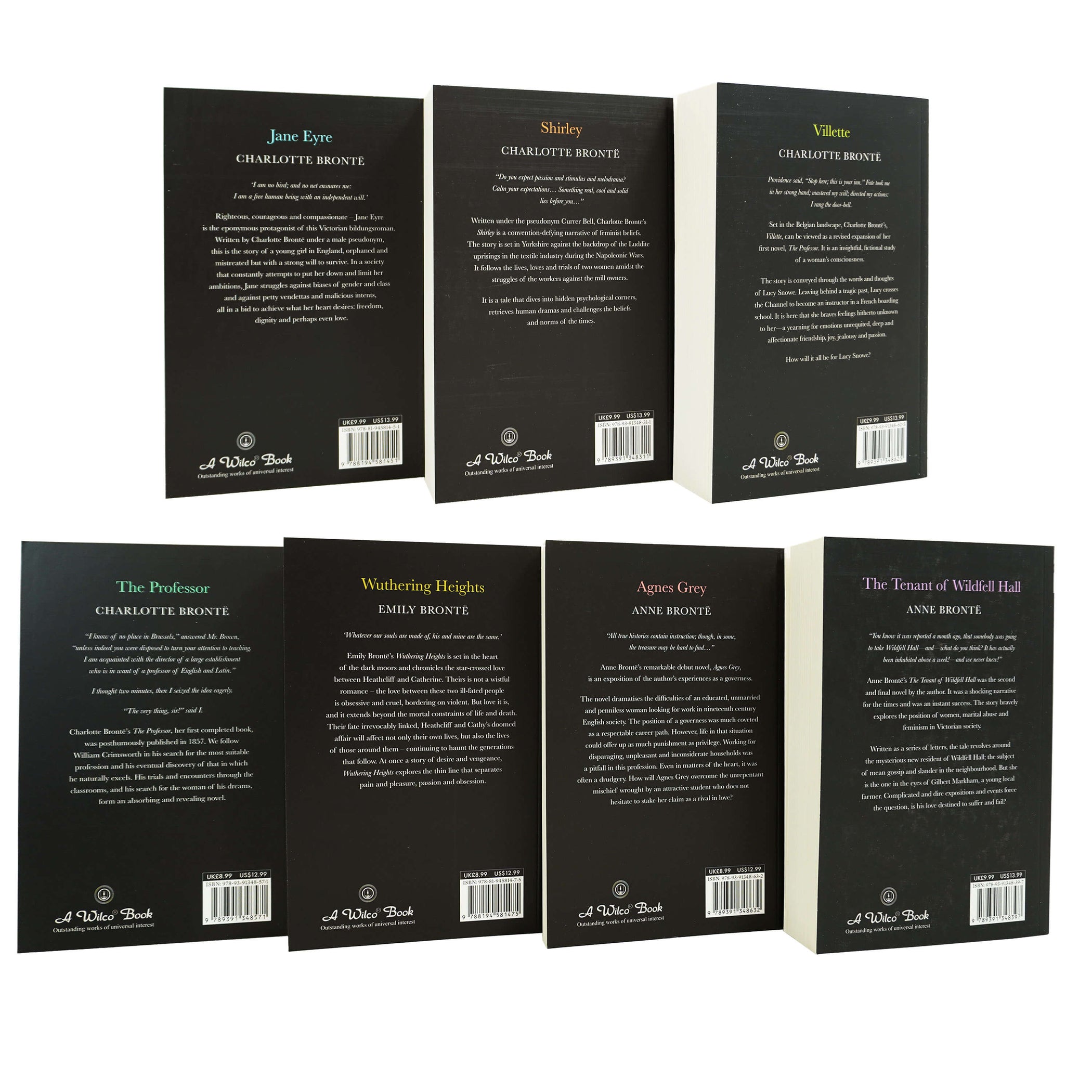 Brontë Sisters Complete Collection 7 Books — Books2Door