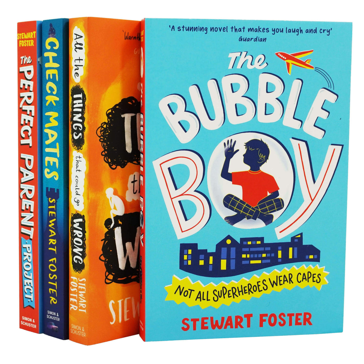 Stewart Foster The Bubble Boy 4 Books Collection Set - Ages 9-11 - Pap ...