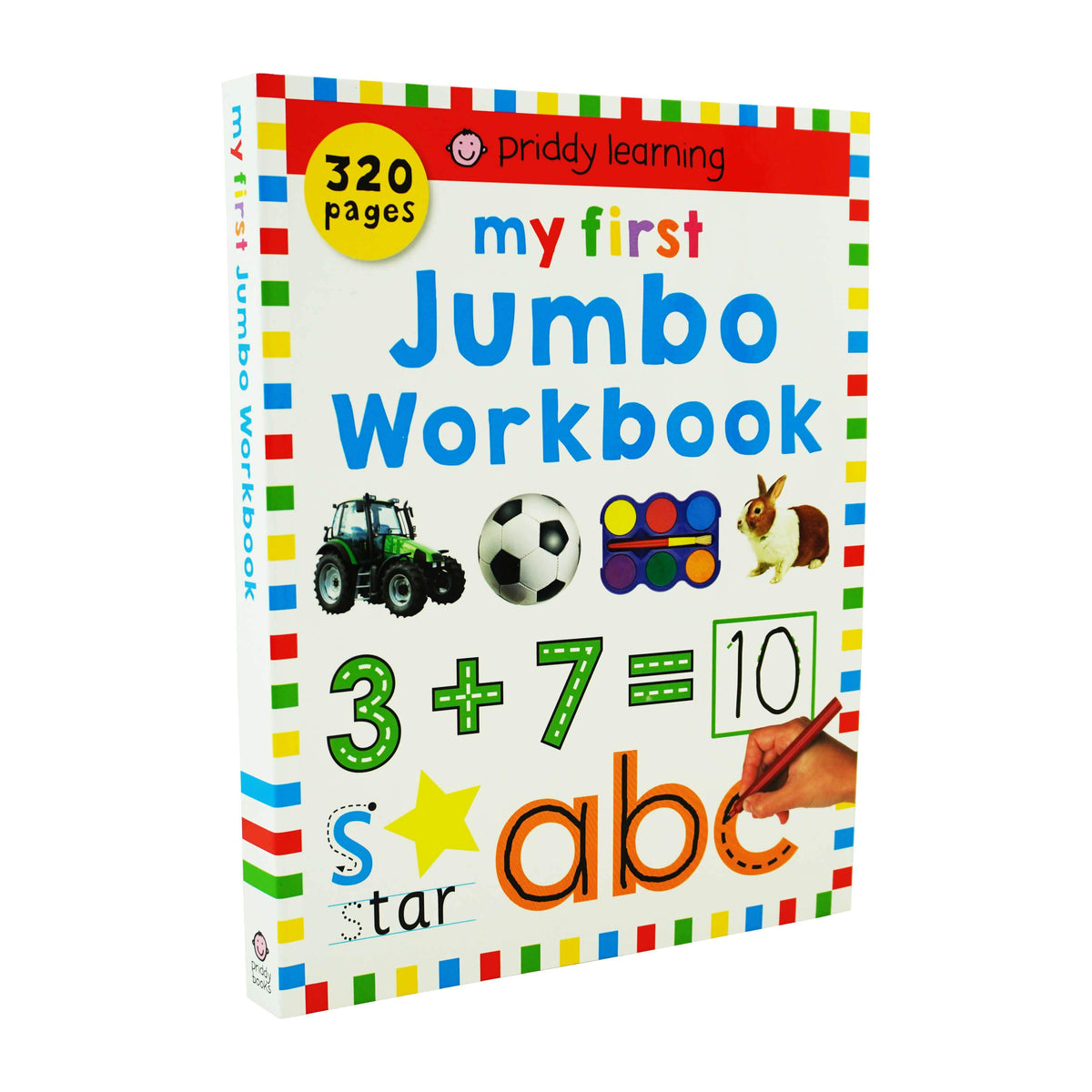 My First Jumbo Workbook By Priddy Books - Ages 3+ - Paperback — Books2Door