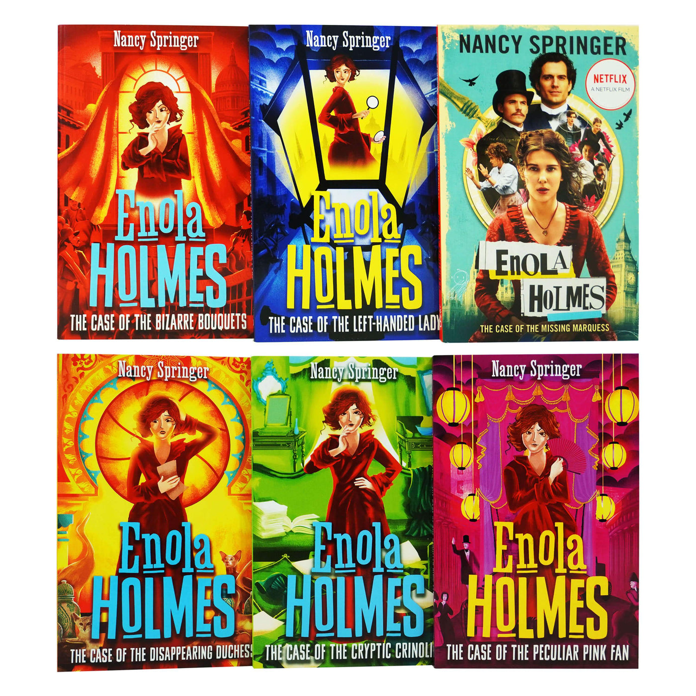 Enola Holmes By Nancy Springer - 6 Books — Books2Door