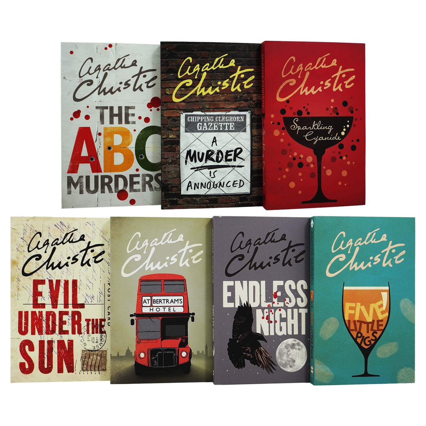 Seven Deadly Sins by Agatha Christie 7 Books — Books2Door