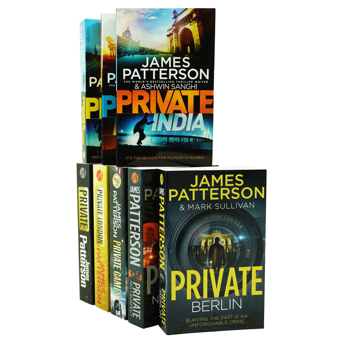 James Patterson Private Series 1-8 Books — Books2Door