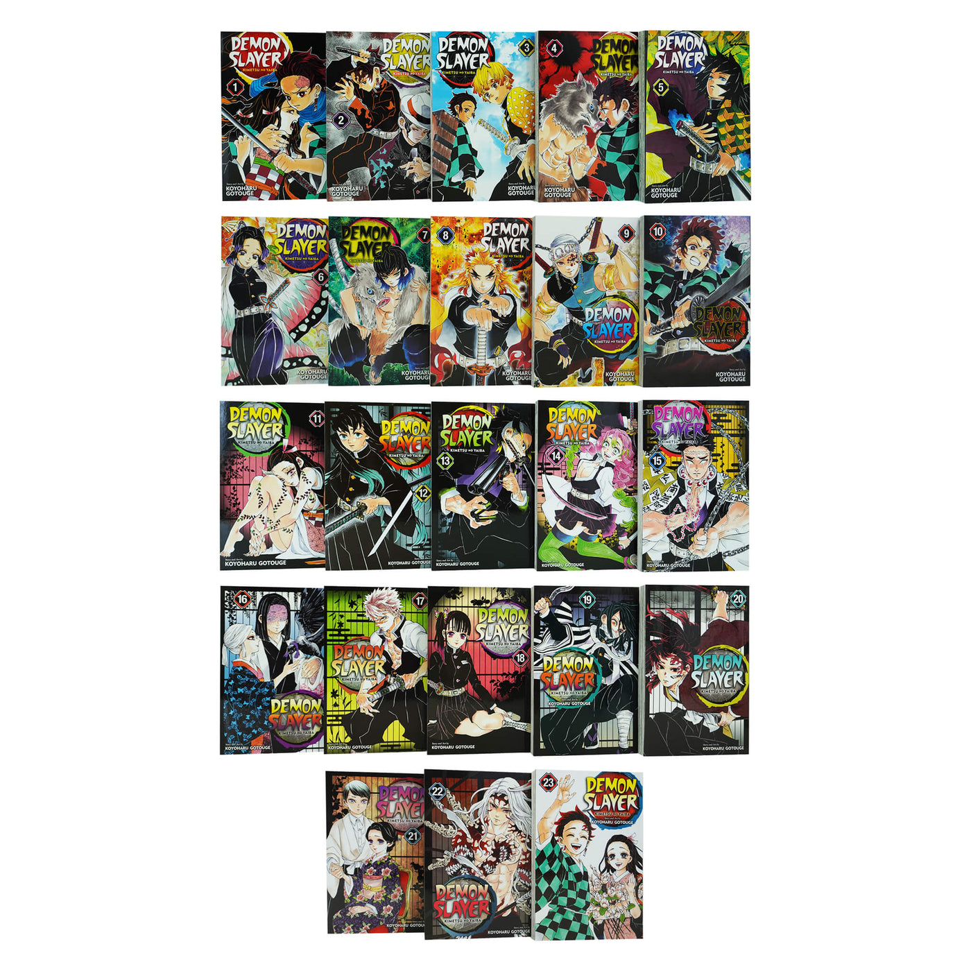 Demon Slayer By Koyoharu Gotouge Volumes 1-23 — Books2Door