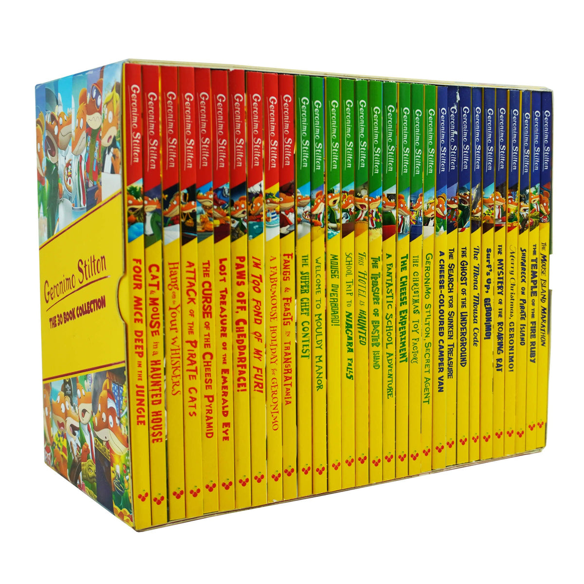 Geronimo Stilton: The 30 Books Collection Set (Series 1, 2 & 3) By Swe ...