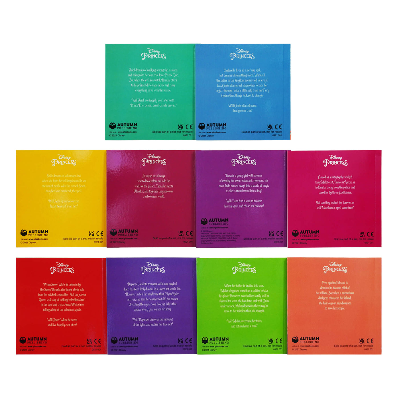 Disney Princess: My Little Library 10 Books — Books2Door