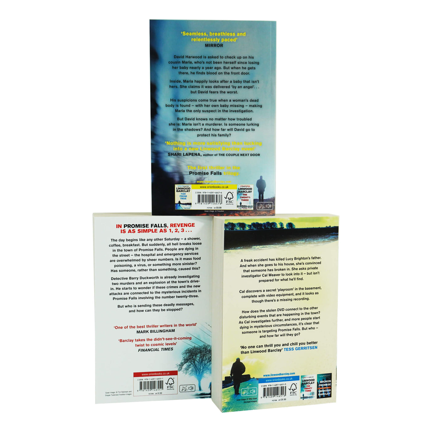 Promise Falls Trilogy Series 3 Books — Books2Door