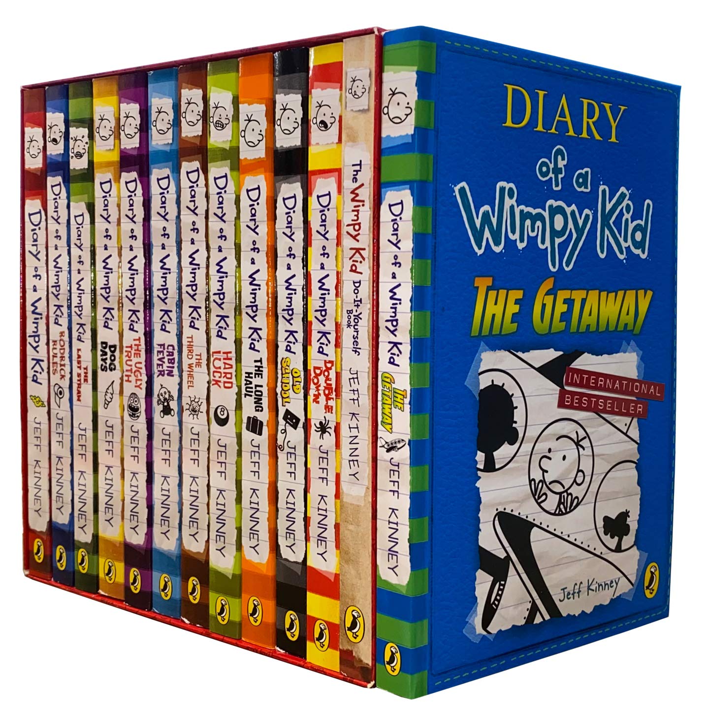 Diary of a Wimpy Kid Collection 13 Books Set by Jeff Kinney - Ages 7-1 ...