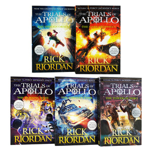 Rick Riordan Trials of Apollo & Magnus Chase Series 8 Books Set Collec ...