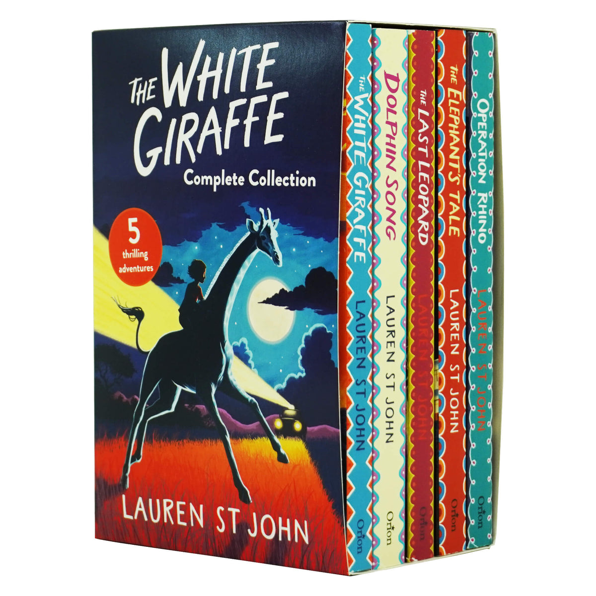The White Giraffe Complete Collection 5 Books Box Set By Lauren St Joh ...