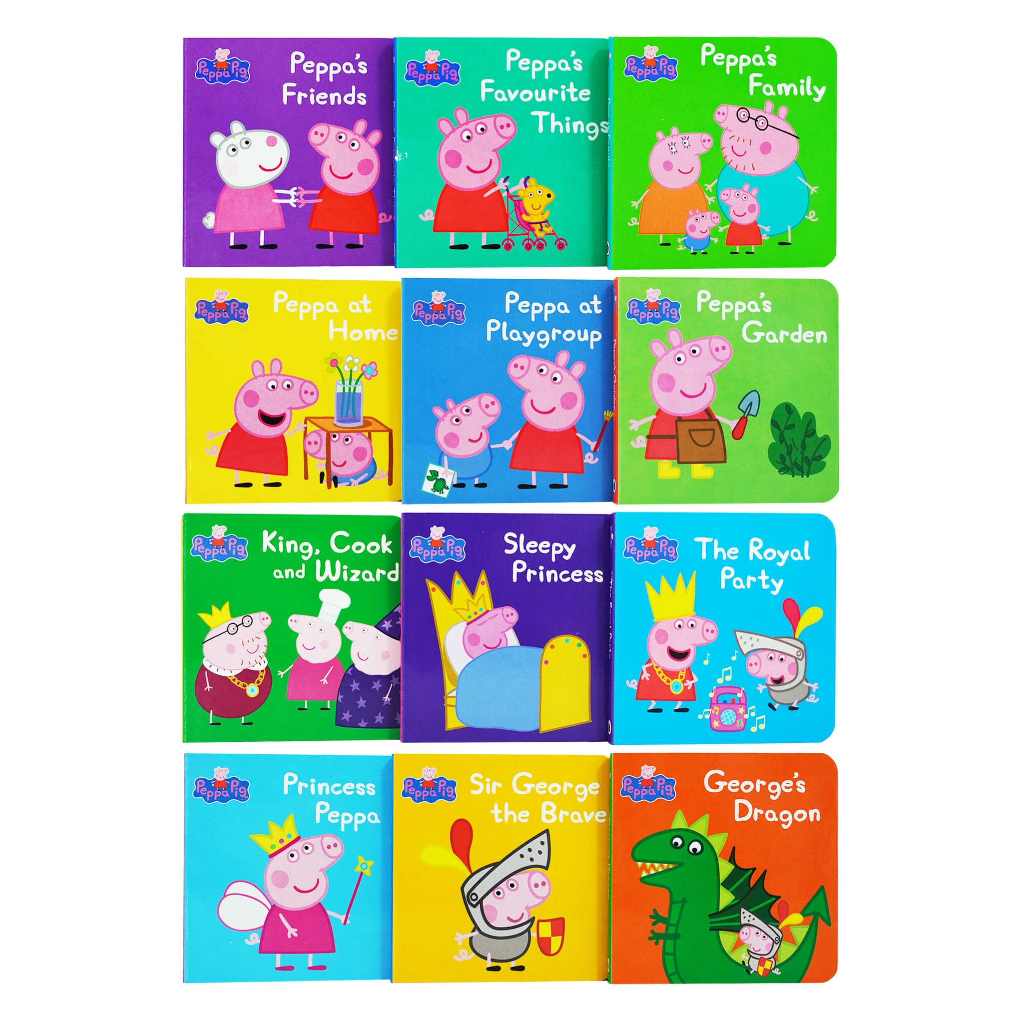 Peppa Pig My Best Little Library 12 Books Collection Box Set - Ages 0 ...