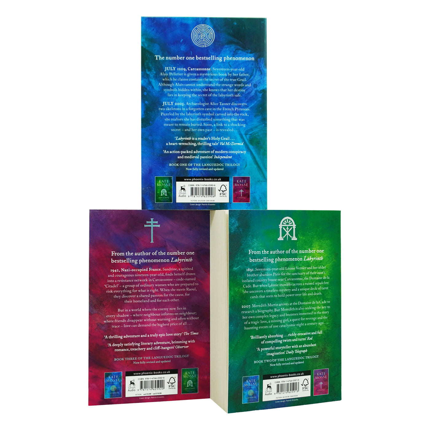 Languedoc Trilogy by Kate Mosse 3 Books Collection Set - Fiction - Pap ...