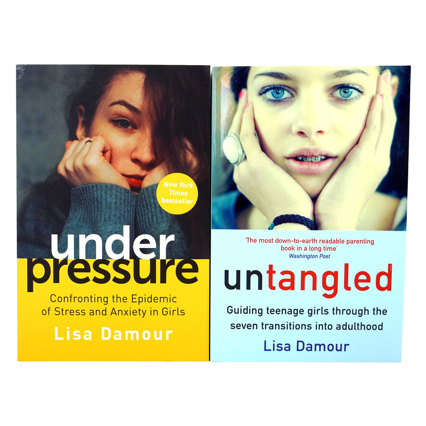 Under Pressure & Untangled by Lisa Damour 2 Books Collection Set - Non ...