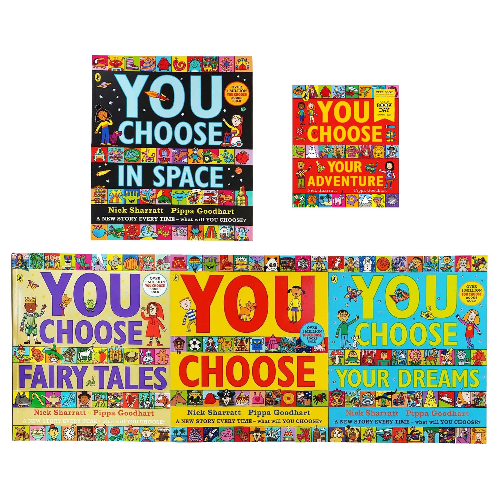 You Choose Series 5 Books Children's Collection Set By Pippa Goodhart ...