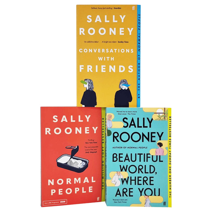 Sally Rooney Collection 3 Books Set - Fiction - Paperback — Books2Door
