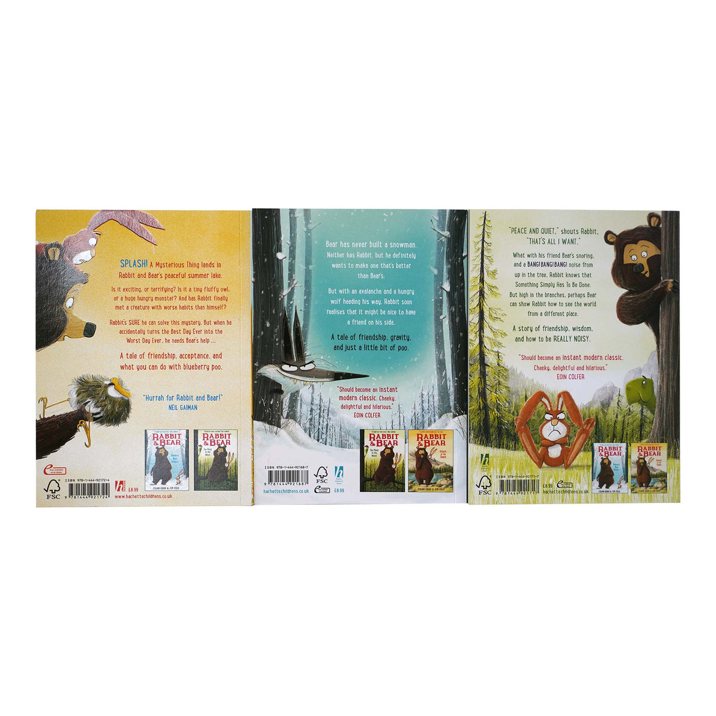 Rabbit and Bear by Julian Gough 4 Books — Books2Door