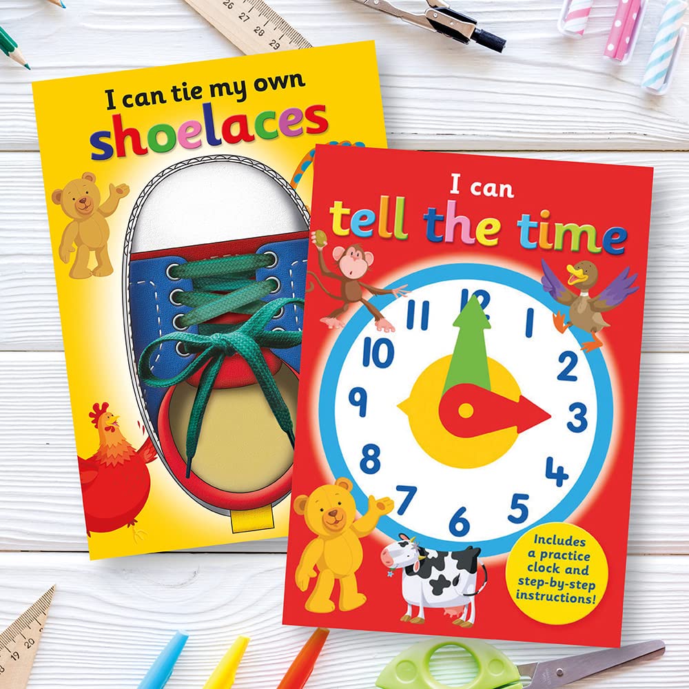 I Can Series 2 Books Collection Set (I Can Tie My Own Shoelaces & I Ca ...