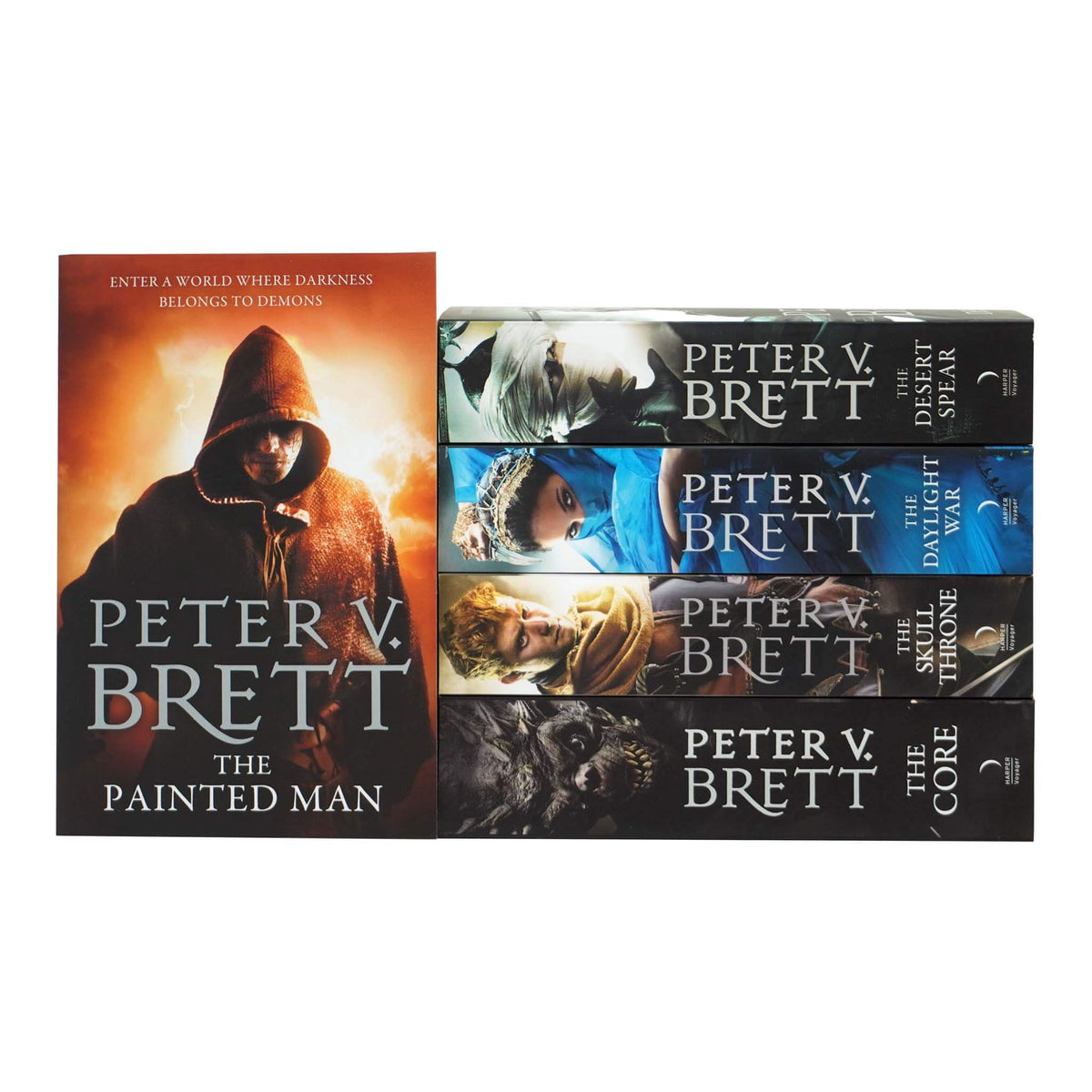 The Demon Cycle Series By Peter V. Brett 5 Books Collection Set - Fict ...
