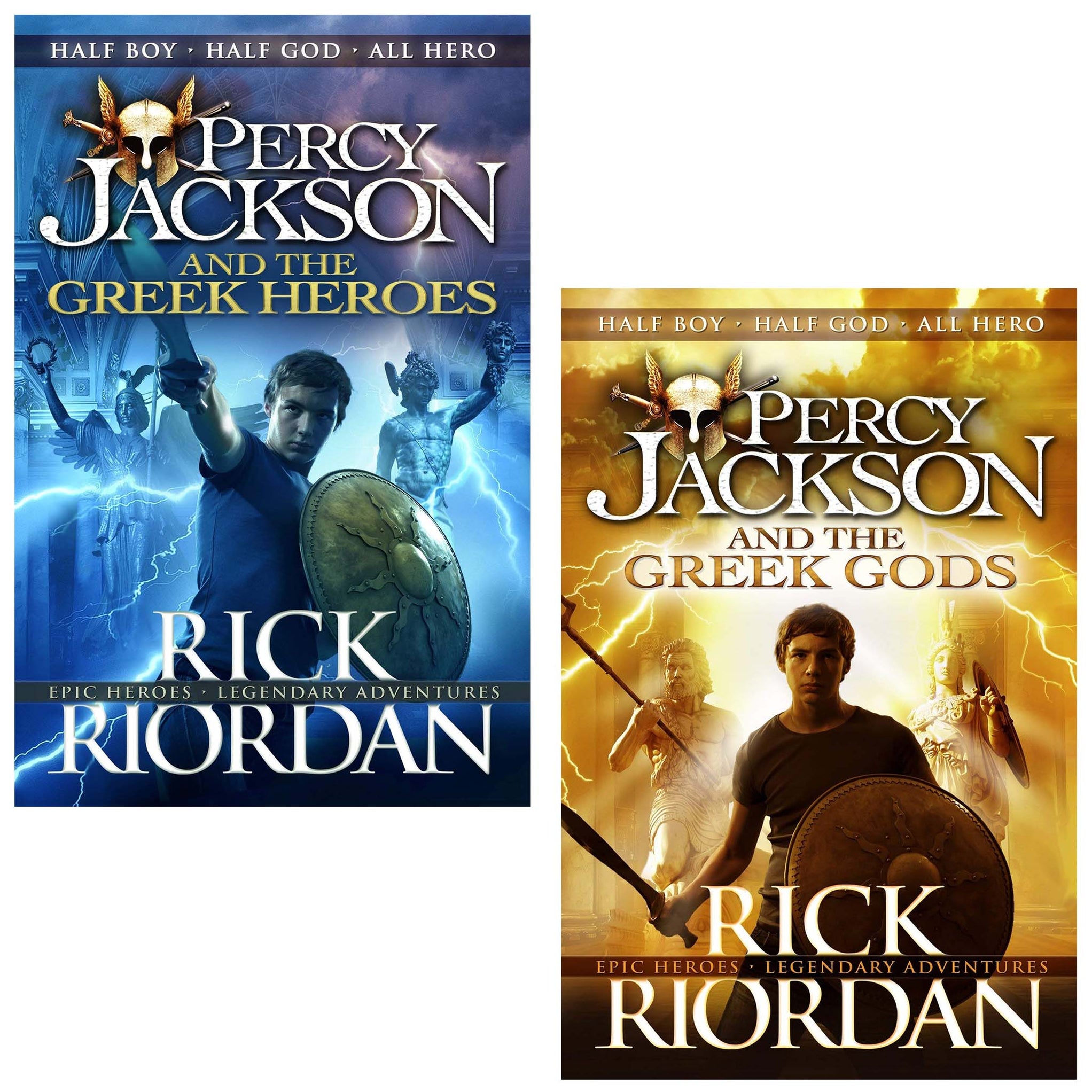 Percy Jackson & the Greek Gods/Heroes by Rick Riordan — Books2Door