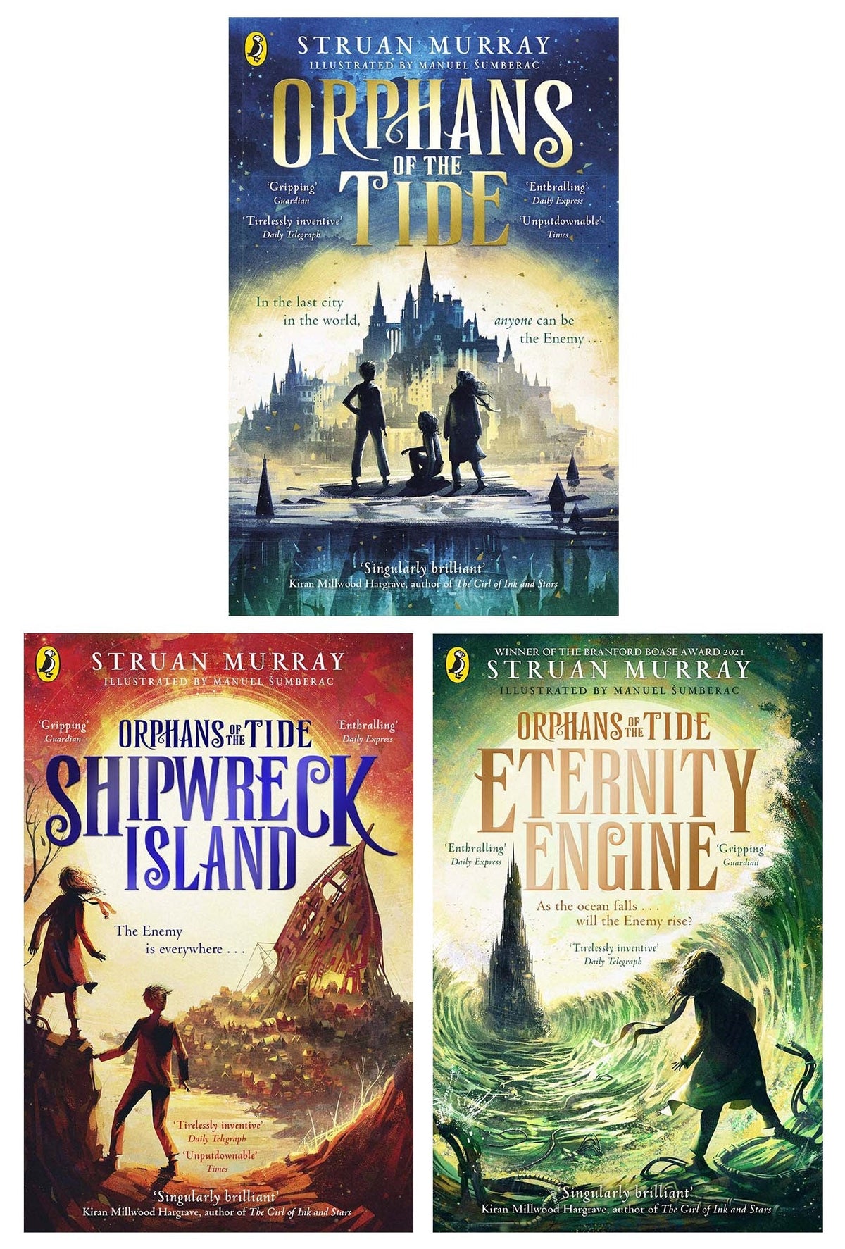 Orphans of the Tide Series By Struan Murray 3 Books Collection Set - A ...