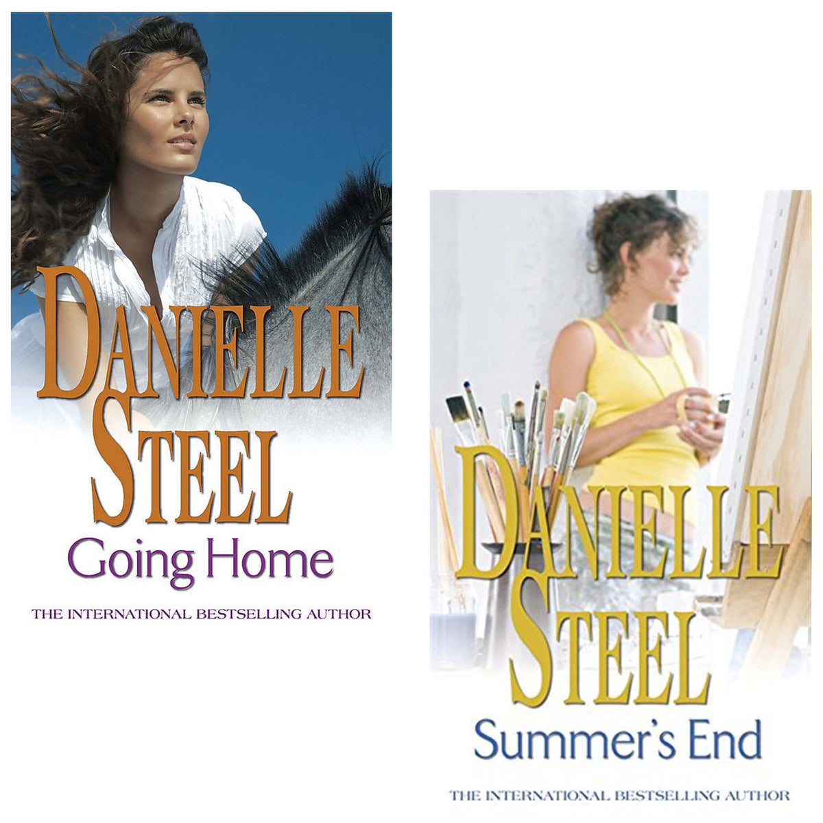 Danielle Steel Collection 2 Books Set (Going Home, Summer's End) - Fic ...