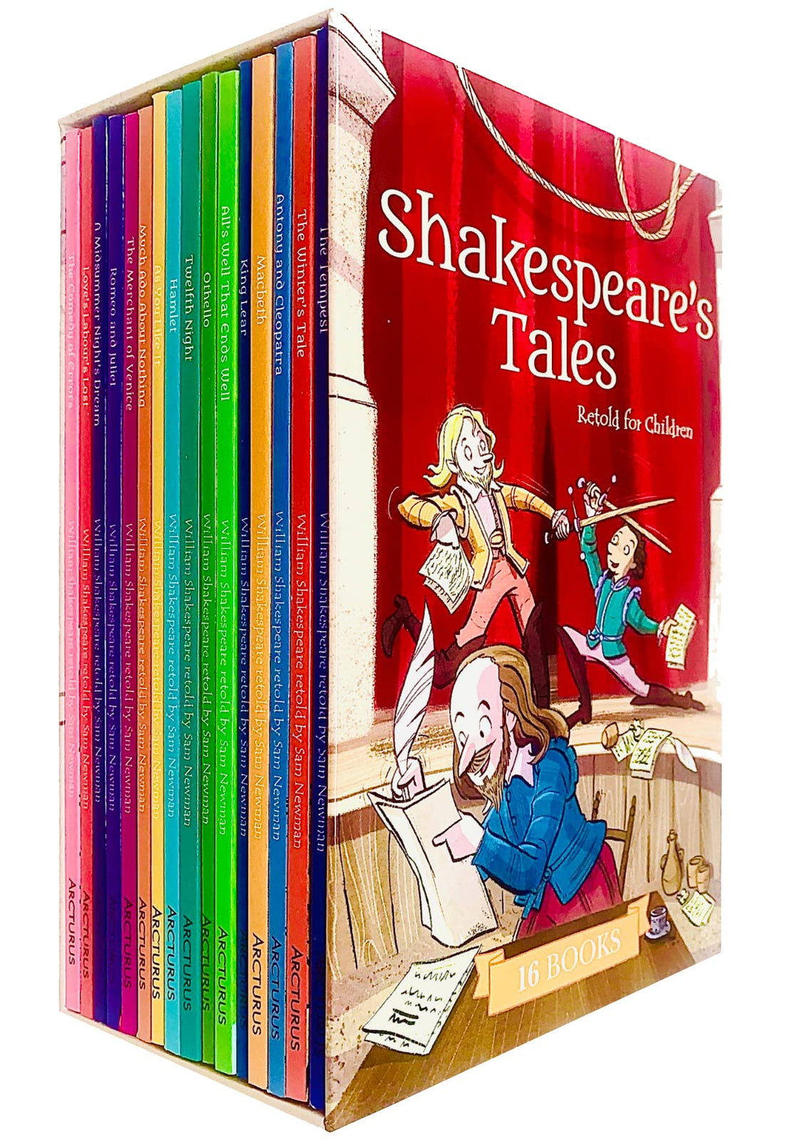 Shakespeare's Tales Retold for Children Collection 16 Books Box Set ...