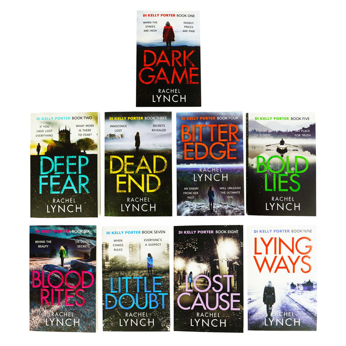 Detective Kelly Porter Series By Rachel Lynch 9 Books Collection Set ...