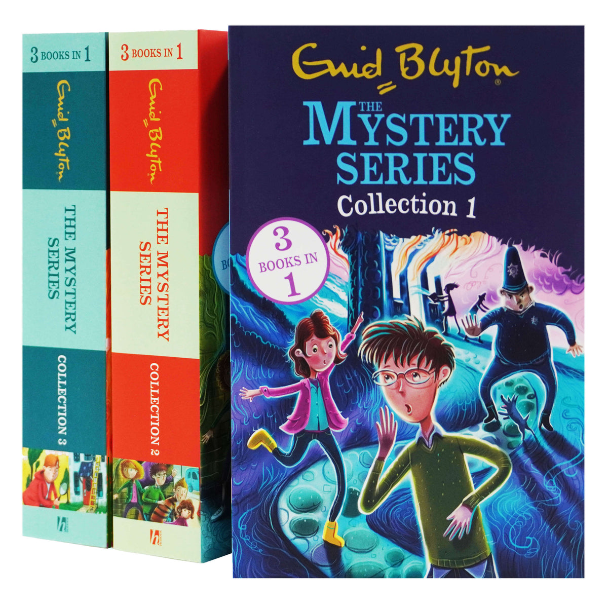 The Mystery Series By Enid Blyton 3 Books 9 Story Collection Set - Age ...