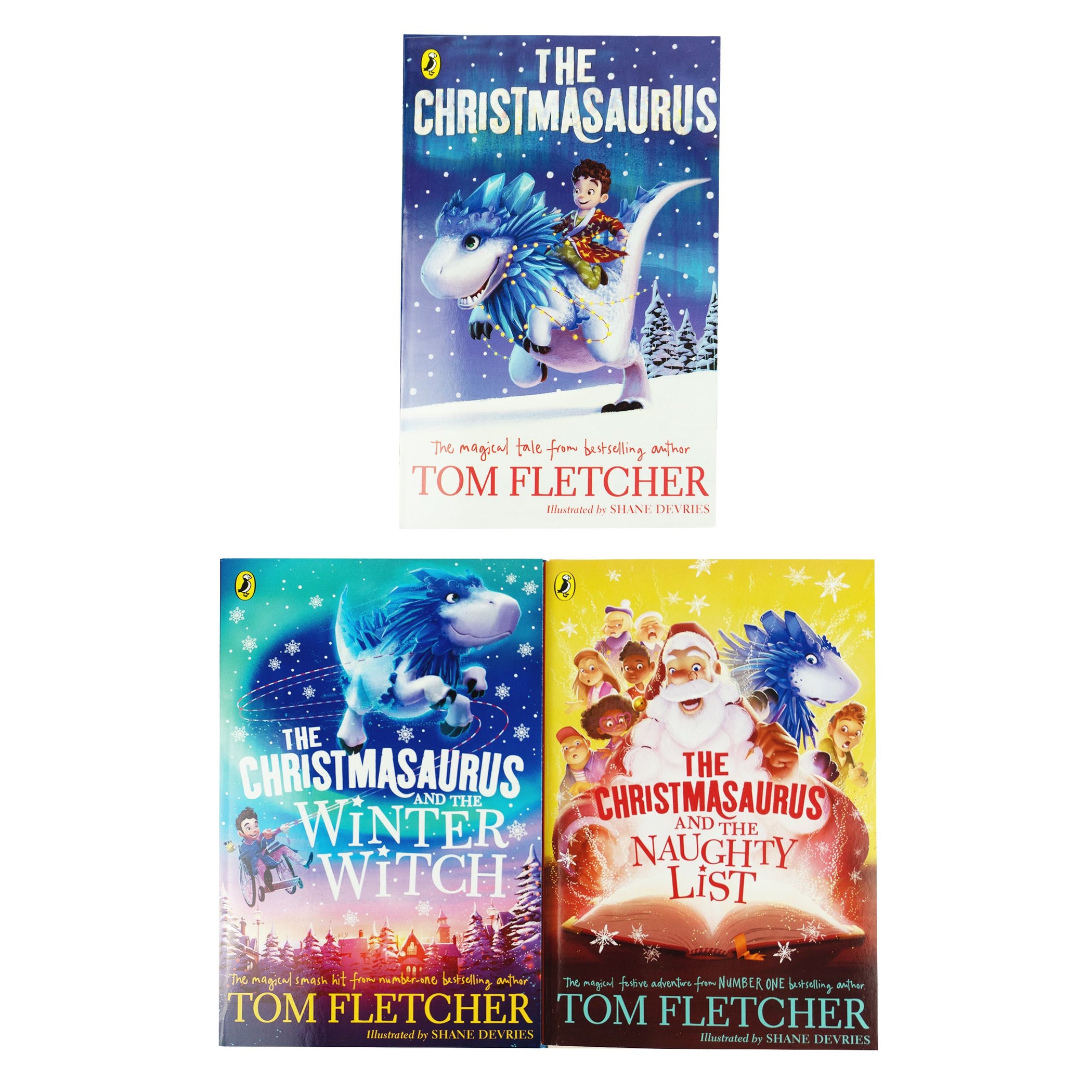 The Christmasaurus Collection By Tom Fletcher 3 Books Box Set - Ages 6 ...