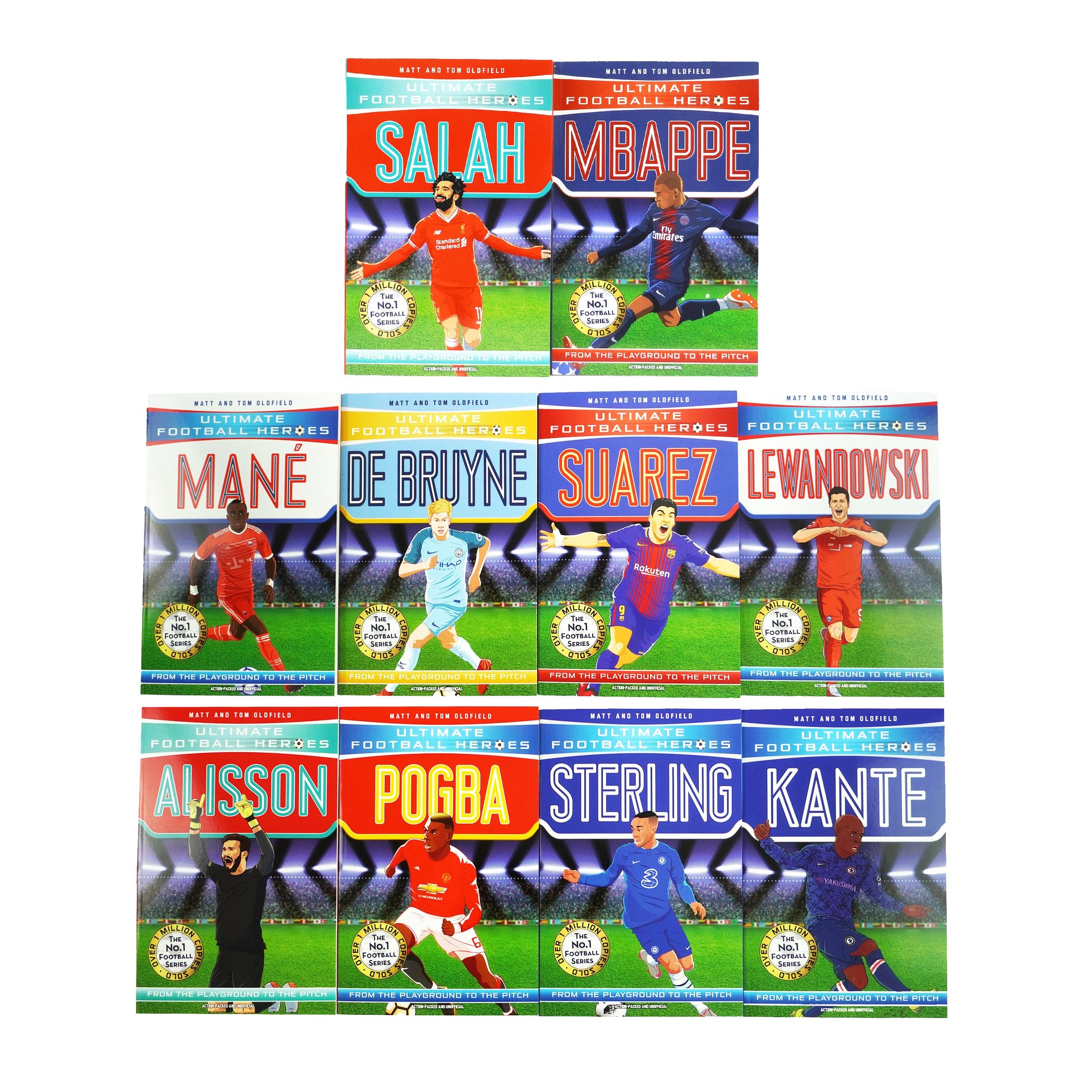 Ultimate Football Heroes Series 2 by Matt & Tom Oldfield 10 Books Coll ...