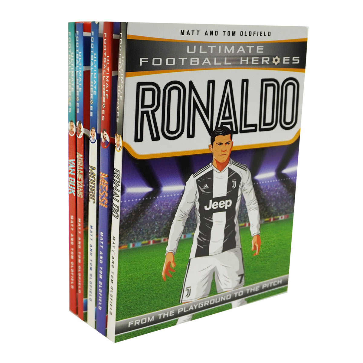 Ultimate Football Heroes Superstars By Matt & Tom Oldfield 5 Books Col ...