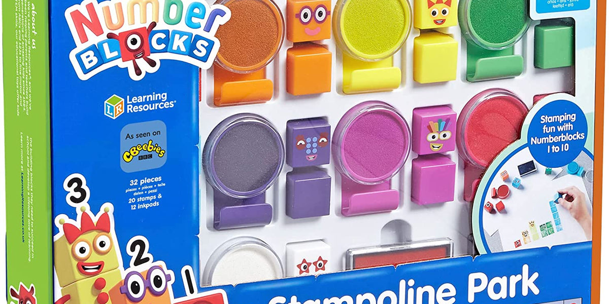 Numberblocks Stampoline Park Stamp Activity Set by Learning Resources ...