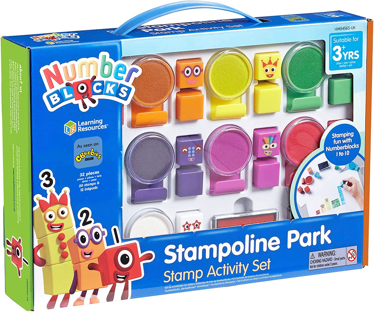 Numberblocks Stampoline Park Stamp Activity Set by Learning Resources ...