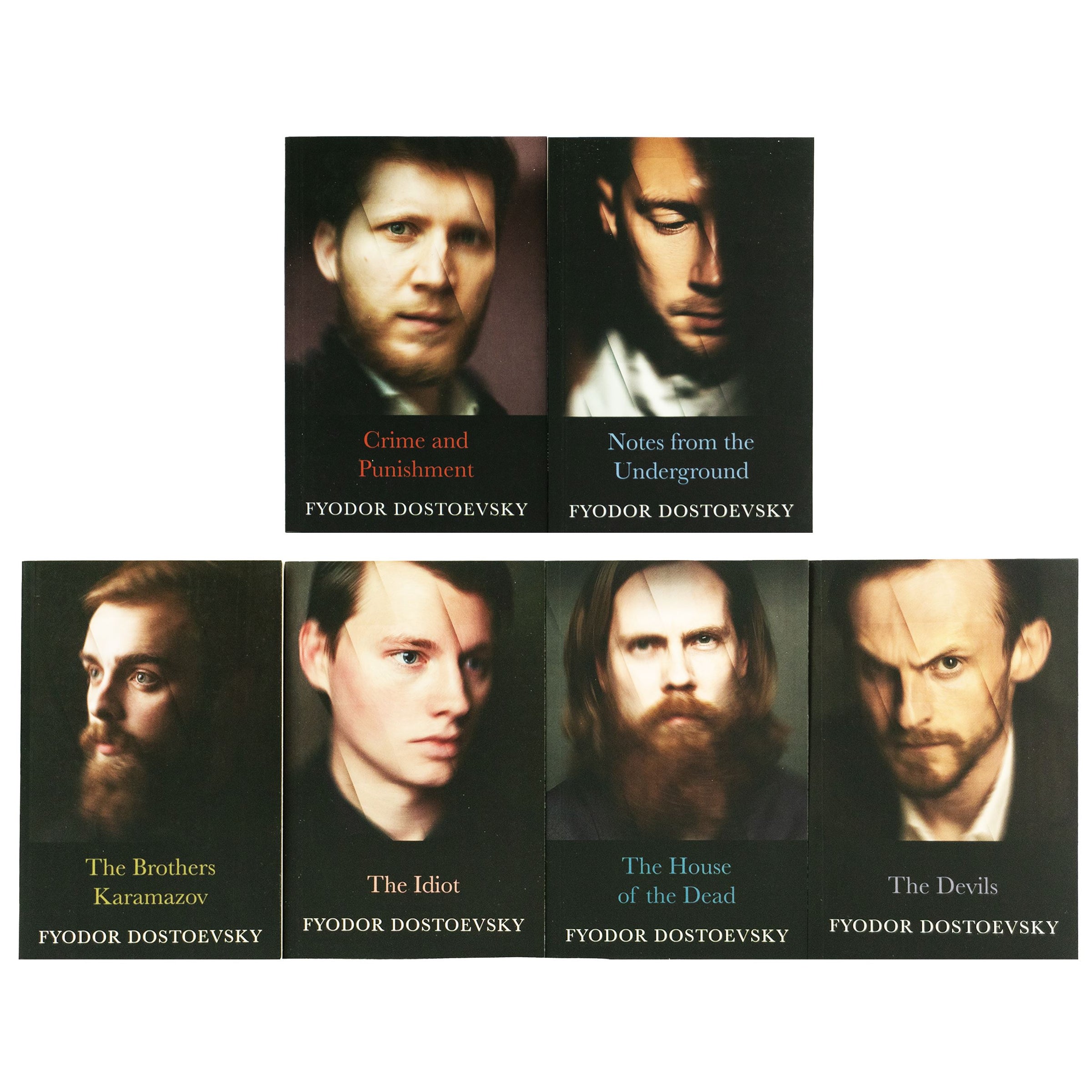 Complete Collection of Fyodor Dostoevsky 6 Books Set - Fiction - Paper ...