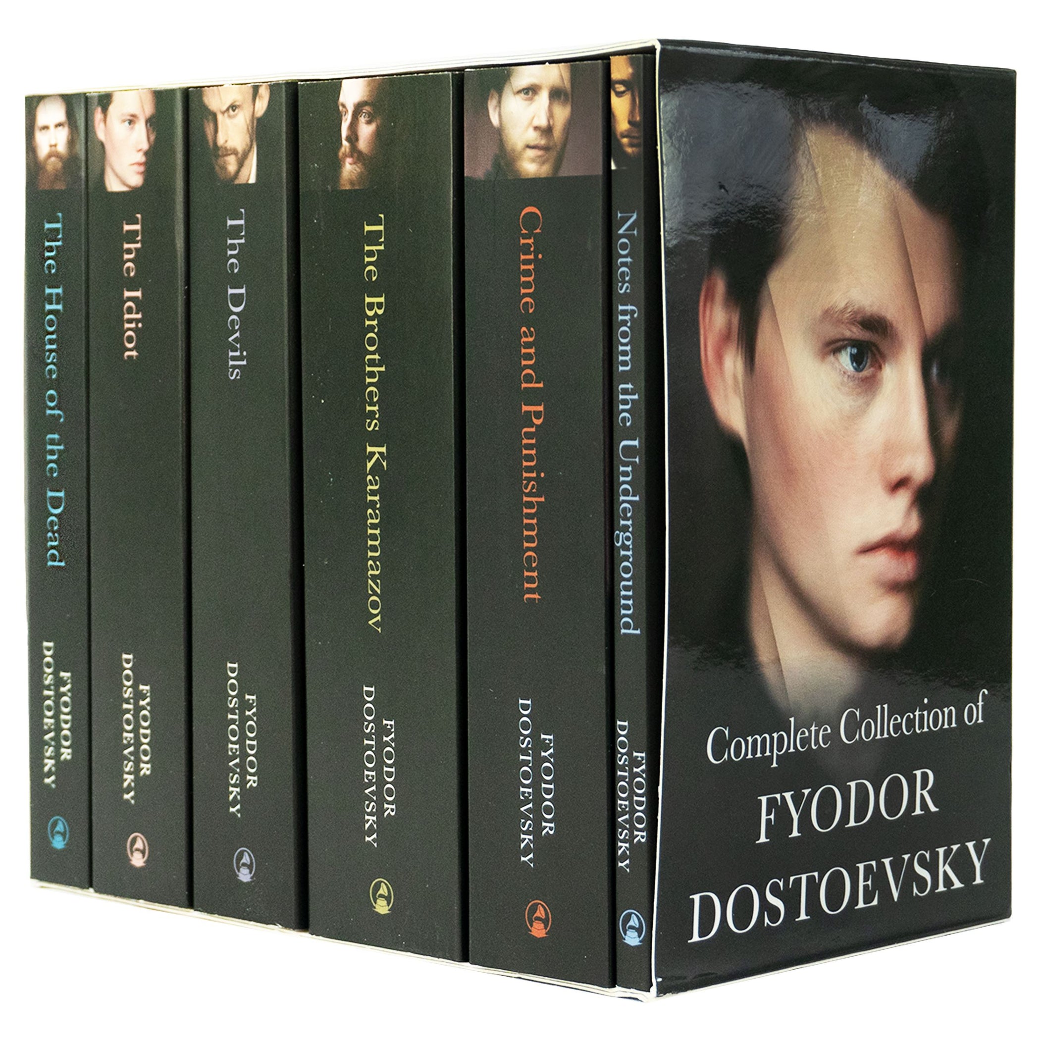 Complete Collection of Fyodor Dostoevsky 6 Books Set - Fiction - Paper ...