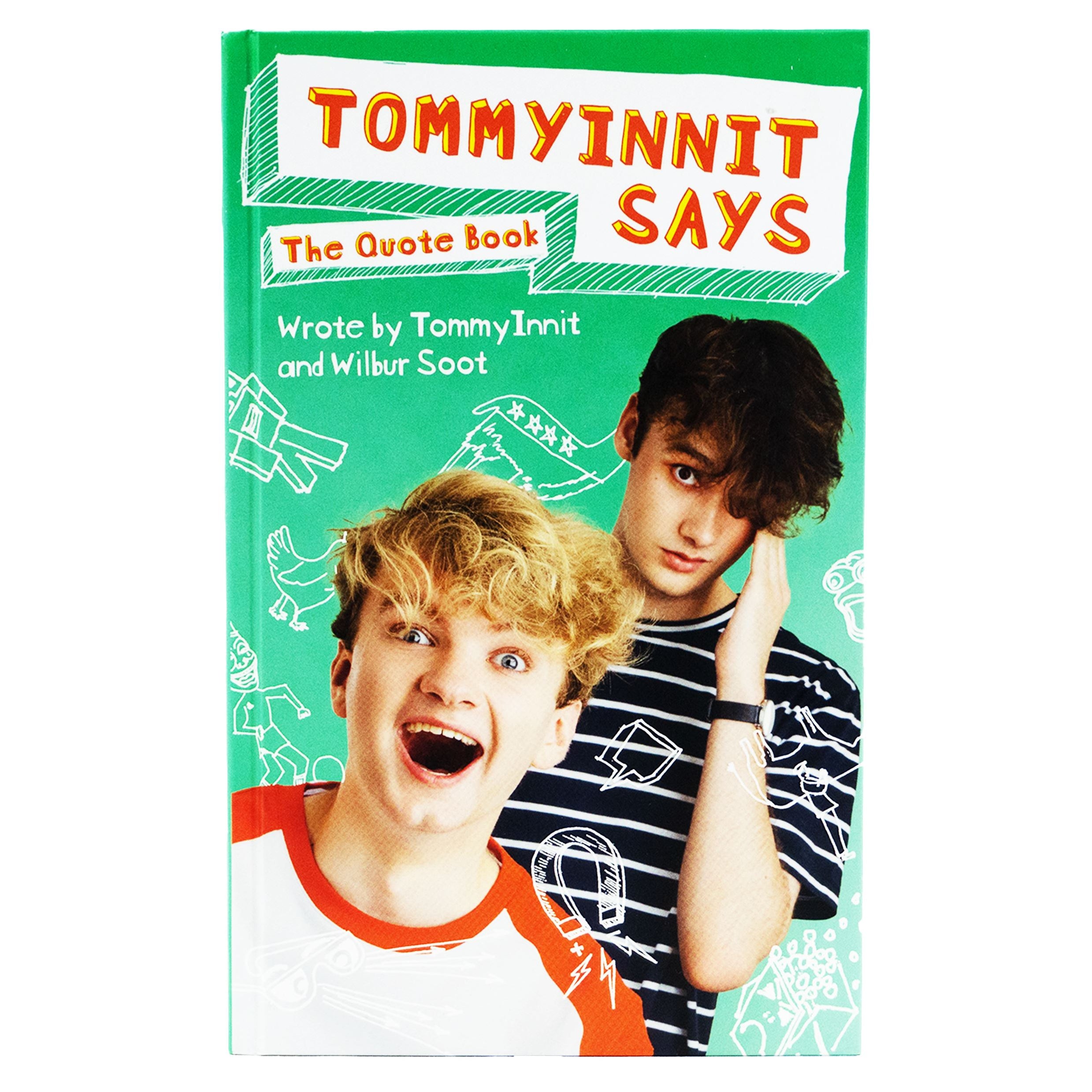 TommyInnit Says...The Quote Book By Tom Simons & Will Gold - Ages 13 ...