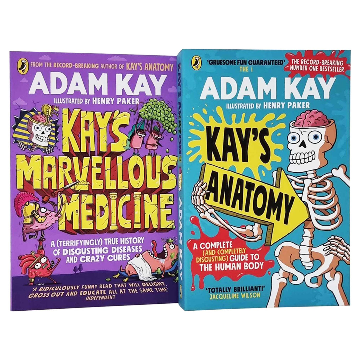 Kay's Anatomy/Marvellous Medicine by Adam Kay 2 Books Collection Set ...