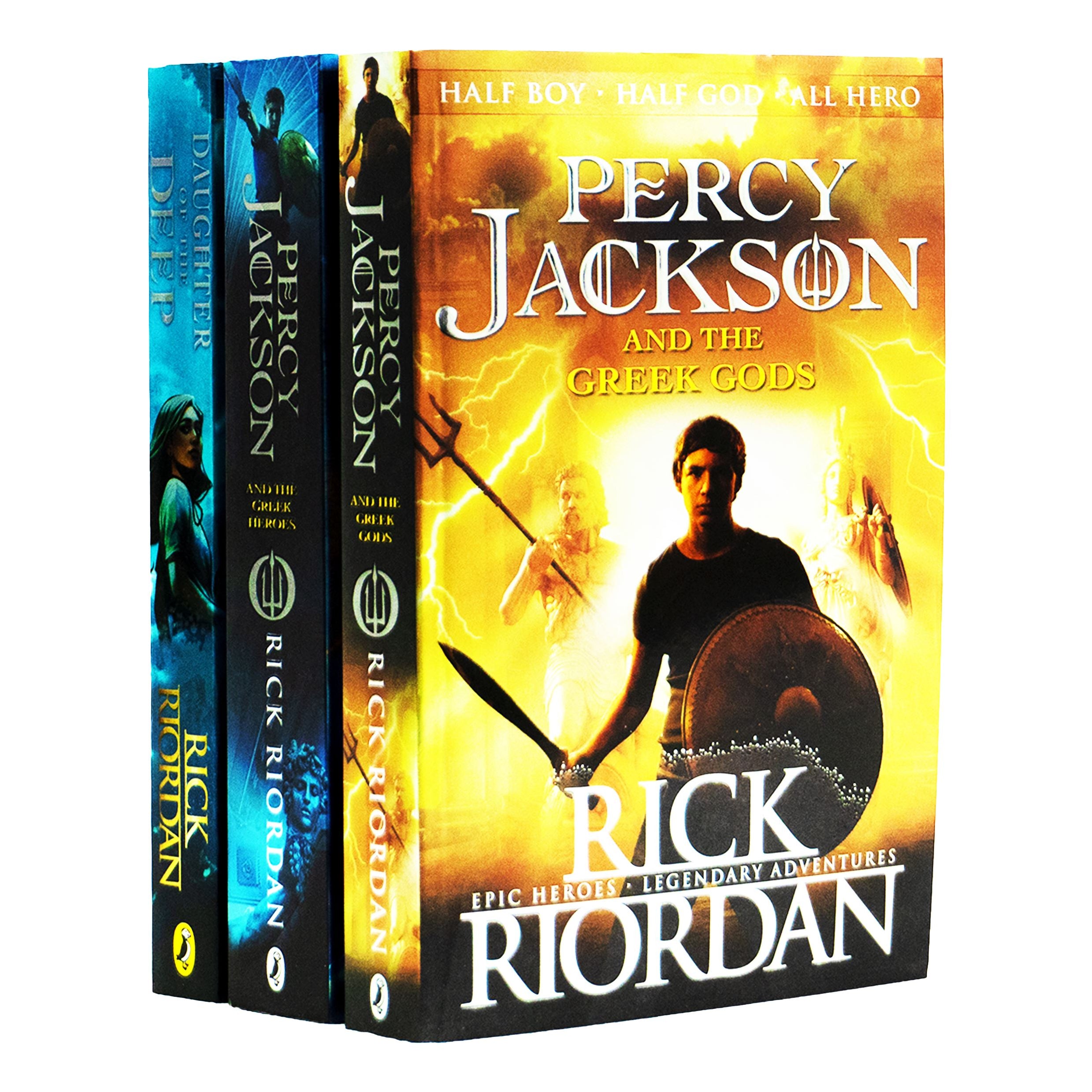 Rick Riordan Collection 3 Books Set - Ages 9+ - Paperback — Books2Door