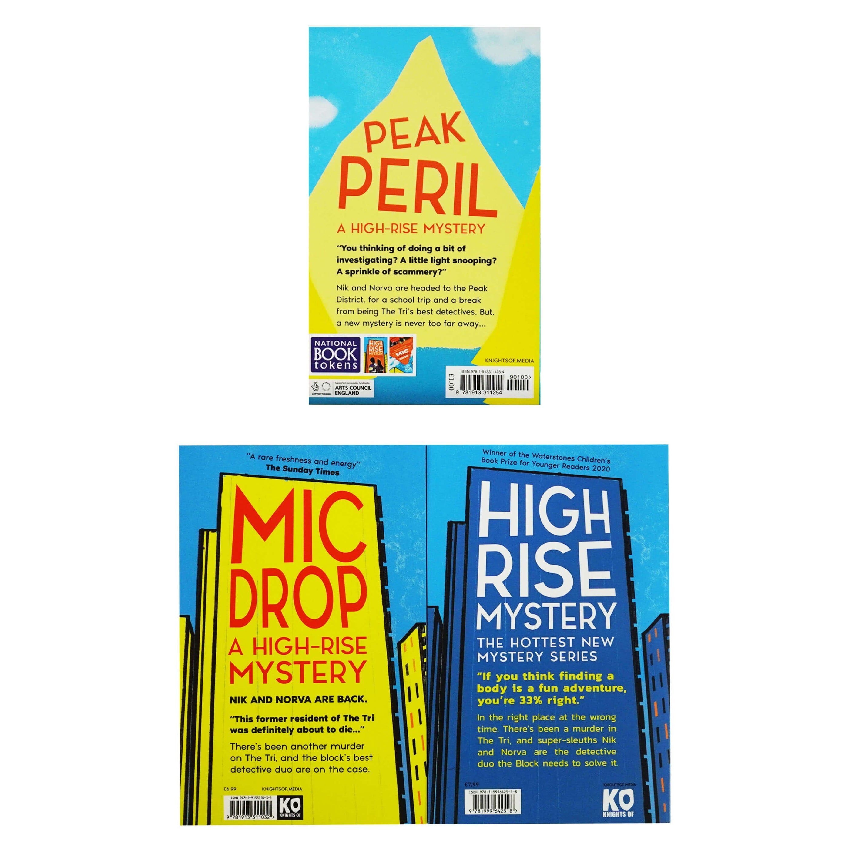 A High-Rise Mystery Series by Sharna Jackson: 3 Books Collection Set ...