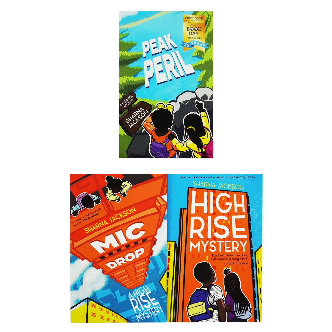A High-Rise Mystery Series by Sharna Jackson: 3 Books Collection Set ...