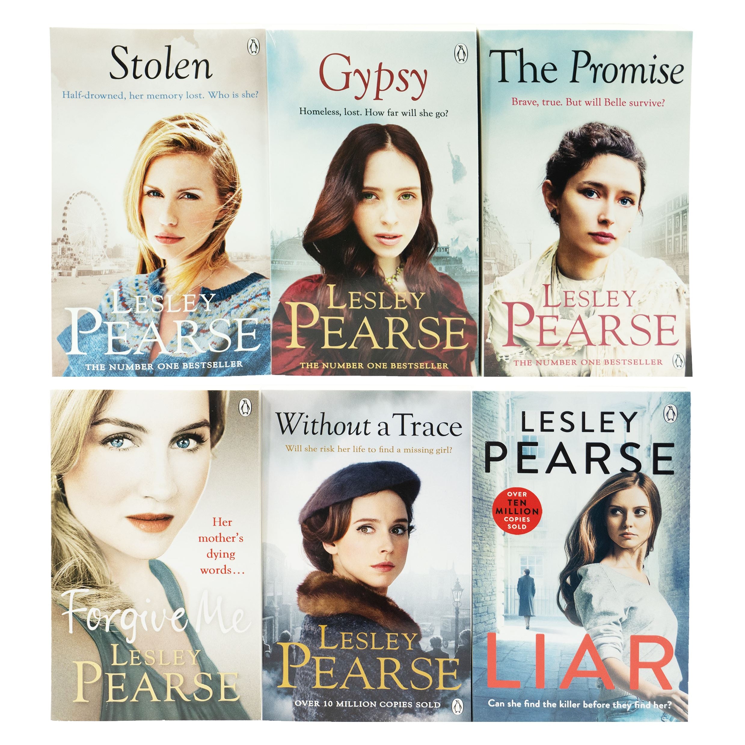 Lesley Pearse Collection 6 Books Set (Books 1-6) - Fiction - Paperback ...