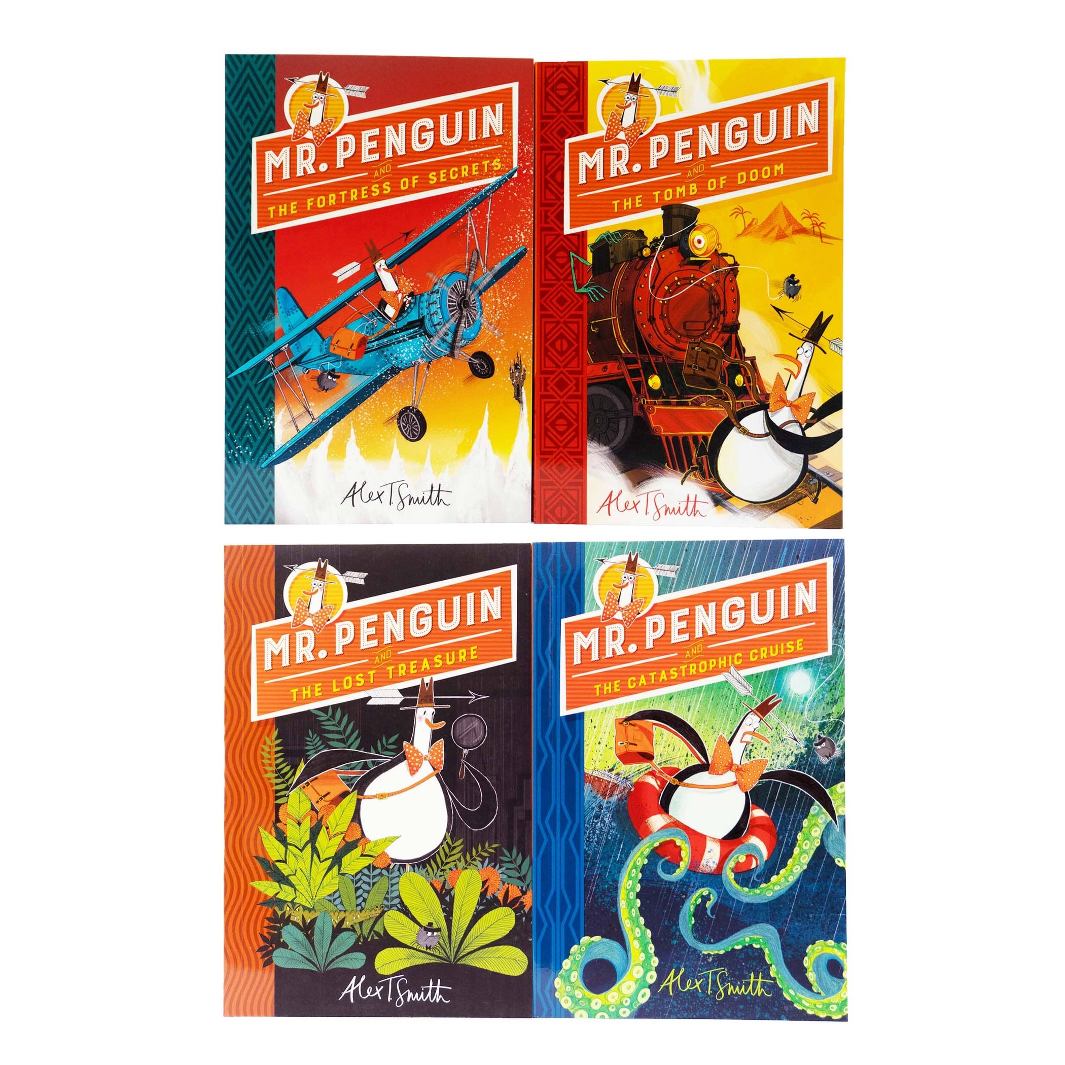 Mr. Penguin Series by Alex T. Smith 4 Books Collection Box Set - Age 6 ...