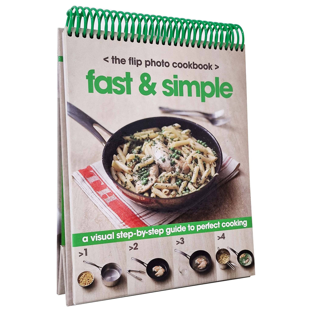Fast & Simple: The Flip Photo Cookbook - Spiral-bound — Books2Door