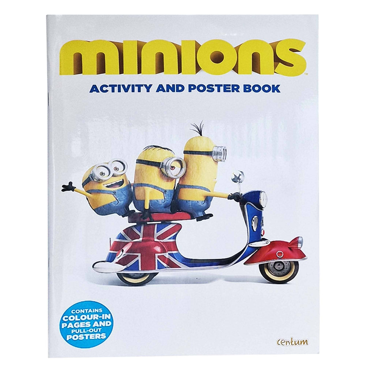 Minions Activity and Poster Book (Minions Movie) - Ages 3+ - Paperback ...
