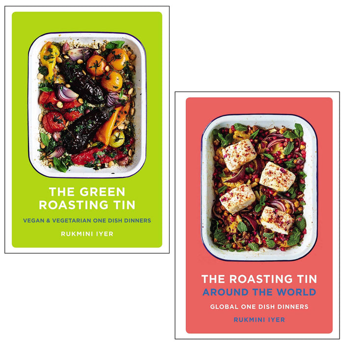 Rukmini Iyer Collection 2 Books Set (The Green Roasting Tin, The Roast ...