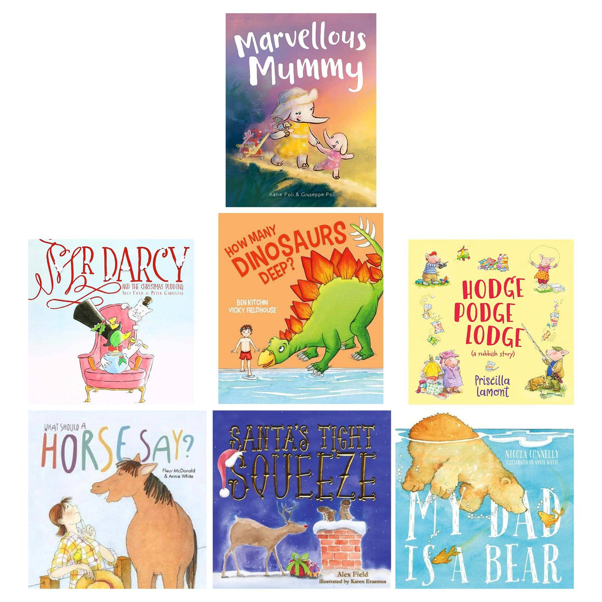 Childrens picture story 7 Books Collection Set - Ages 2+ - Paperback ...
