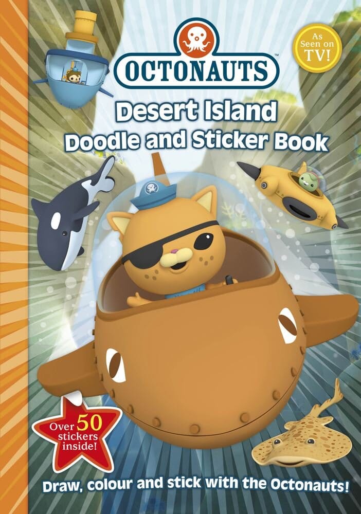 Octonauts: Desert Island Doodle and Sticker book - Ages 3+ - Paperback ...