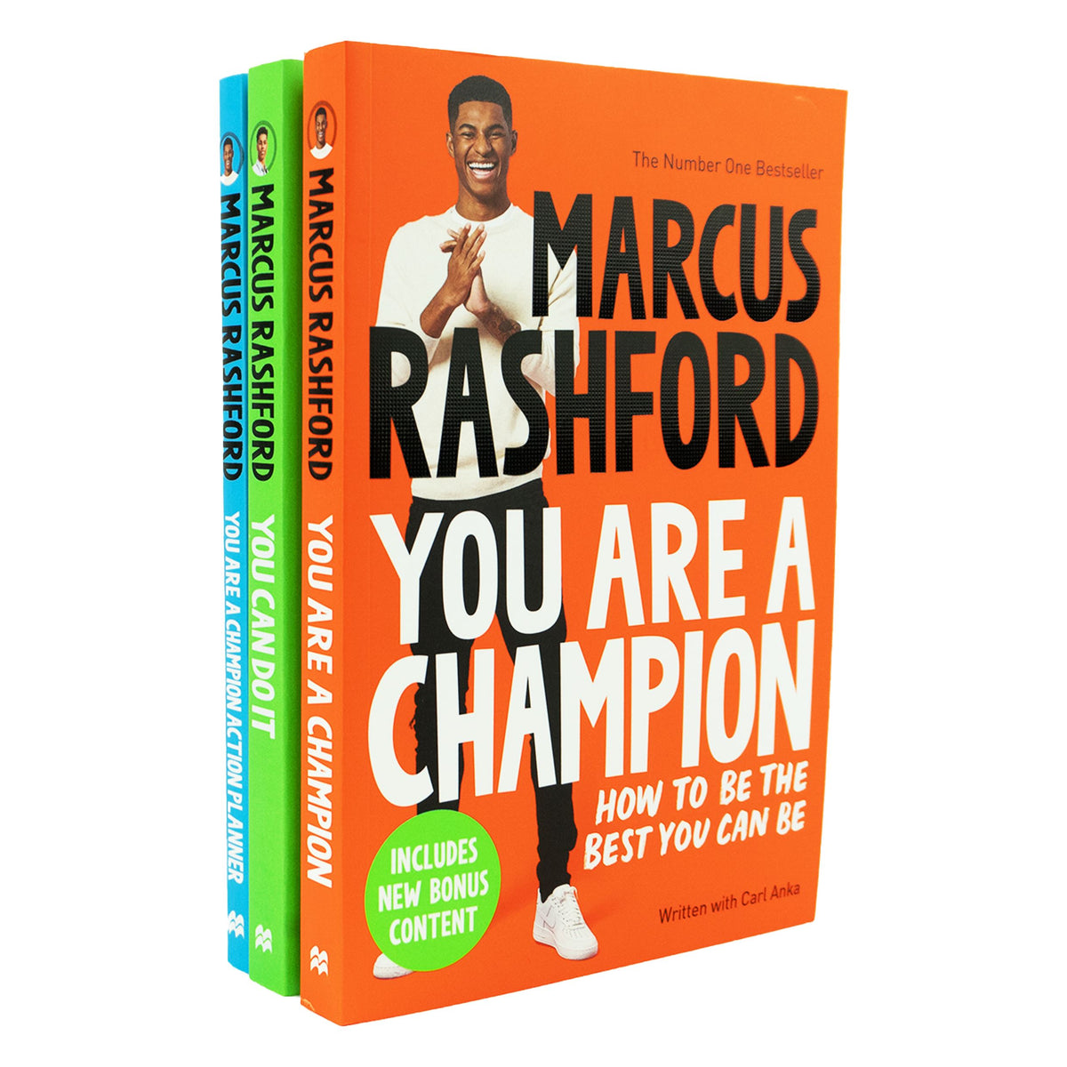 Marcus Rashford's You Are a Champion 3 Books Collection Set - Ages 10 ...