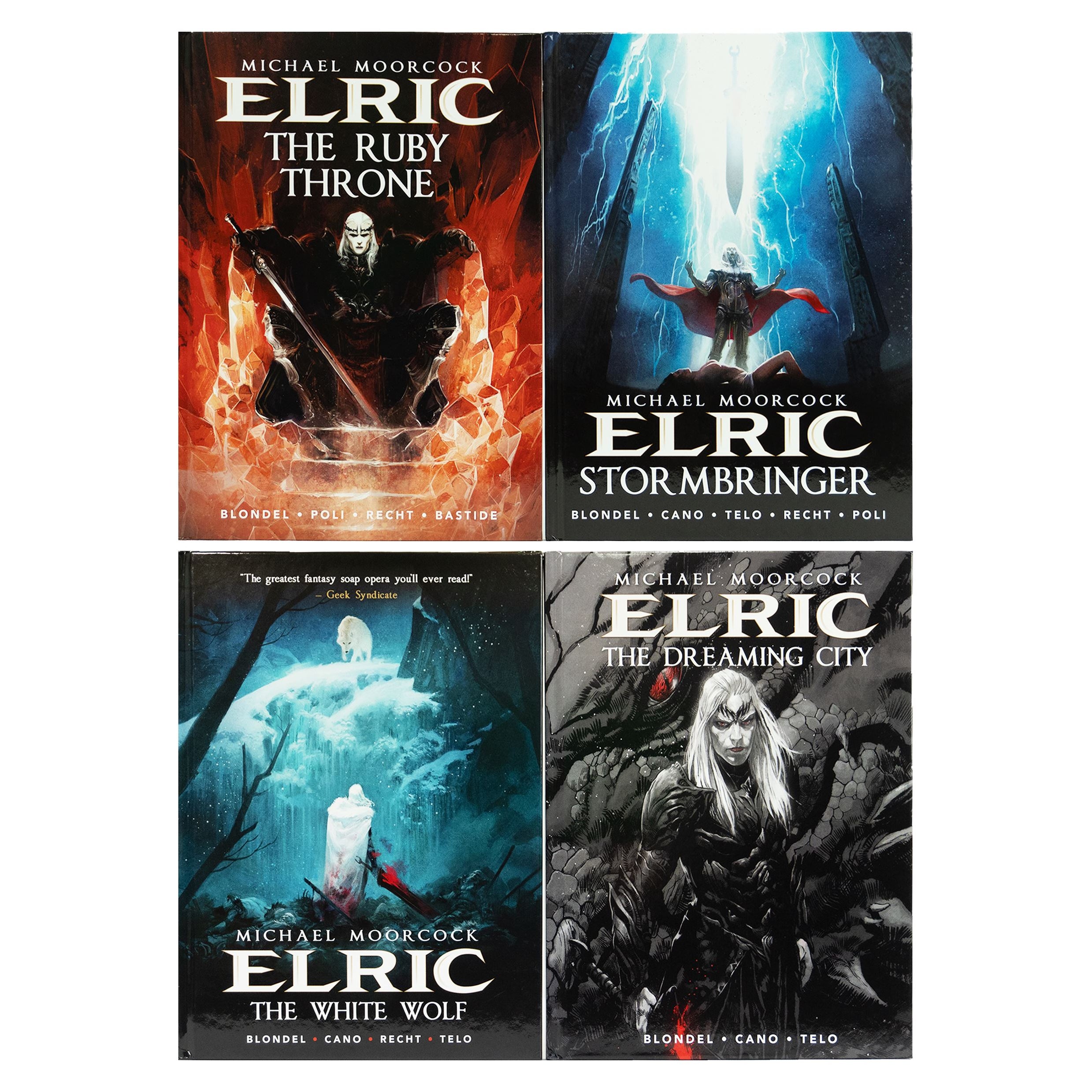 Michael Moorcock's Elric Series 1-4 Books Collection Box Set - Hardbac ...