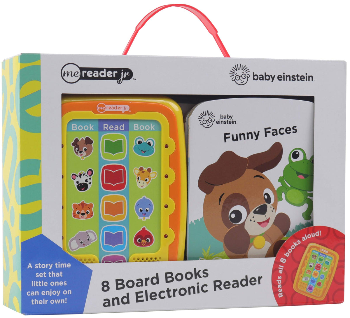 Baby Einstein Electronic Me Reader Jr. 8 Sound Book Library By by Lesl ...